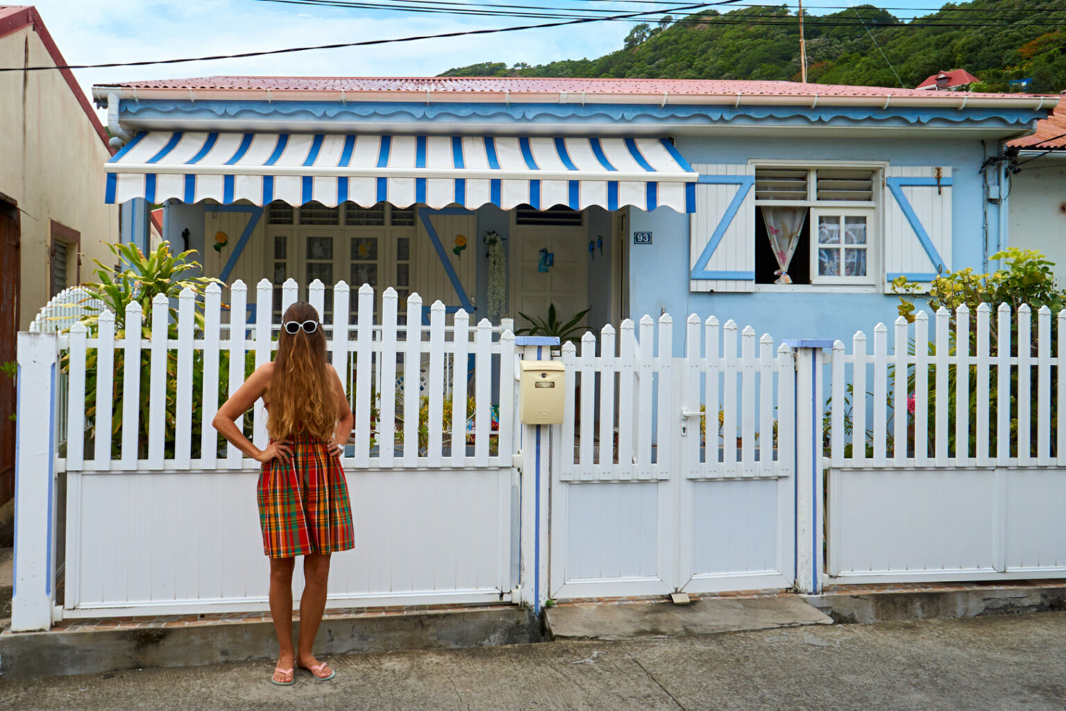 Choubaka dans les rues de Terre-de-Haut – Choubaka et Shadoko